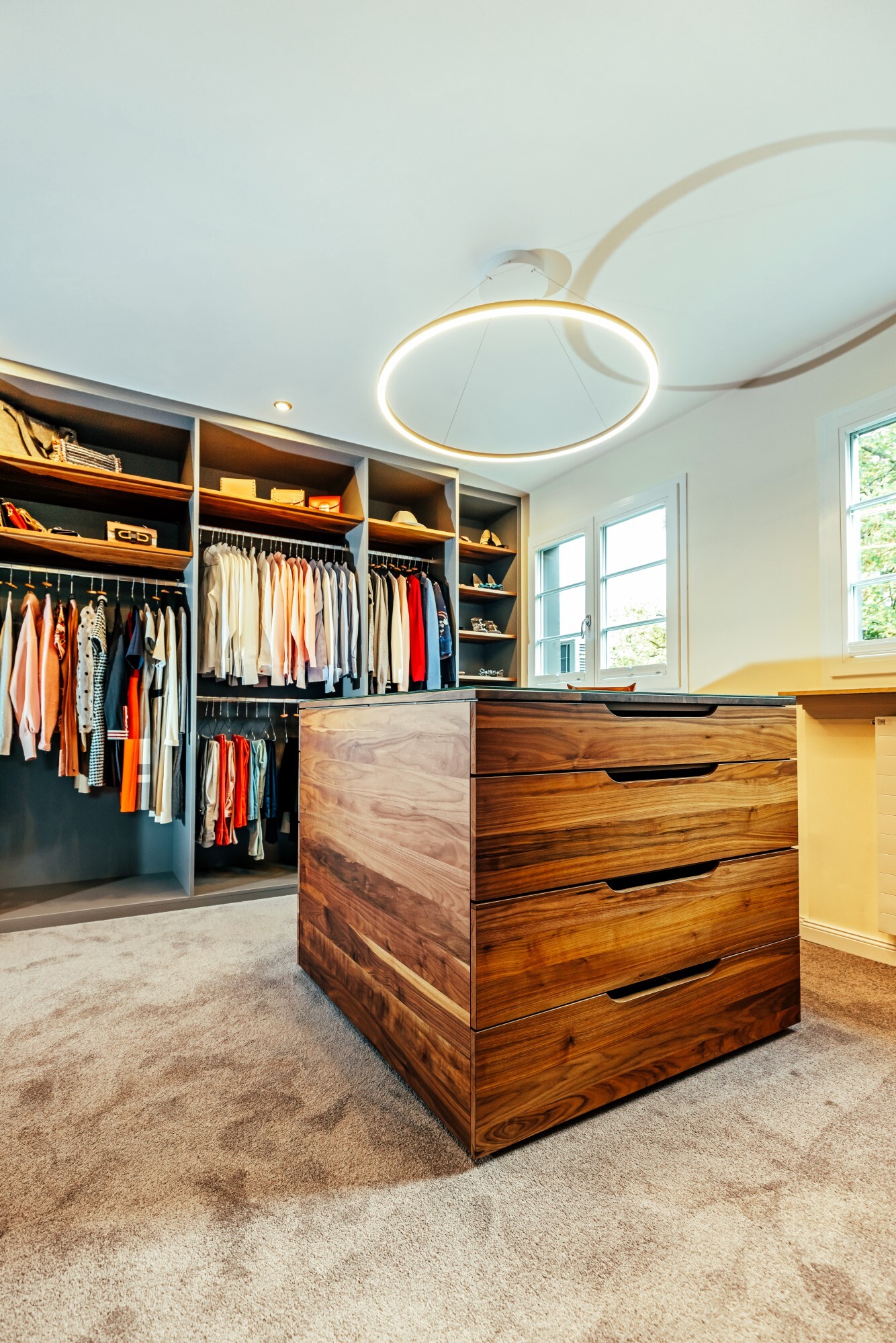 SLIM DIRECT 600 - Elegant, direct ring luminaire | SATTLER Lighting