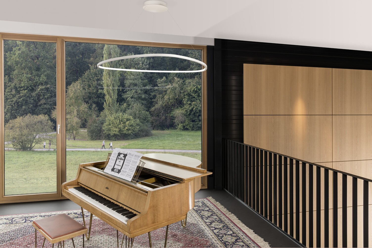 SLIM INDIRECT 380 – Minimalist, indirect LED ring light | SATTLER Lighting