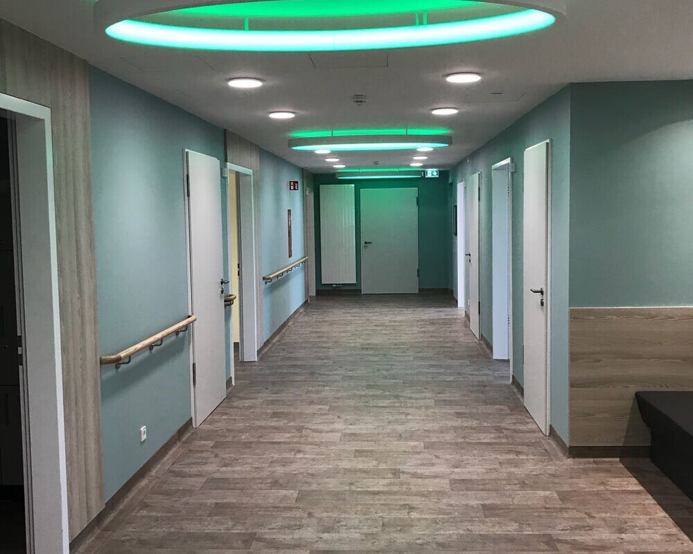 ELLIPSE L 2400x1190 - elliptical ring luminaire as pendant or surface ...