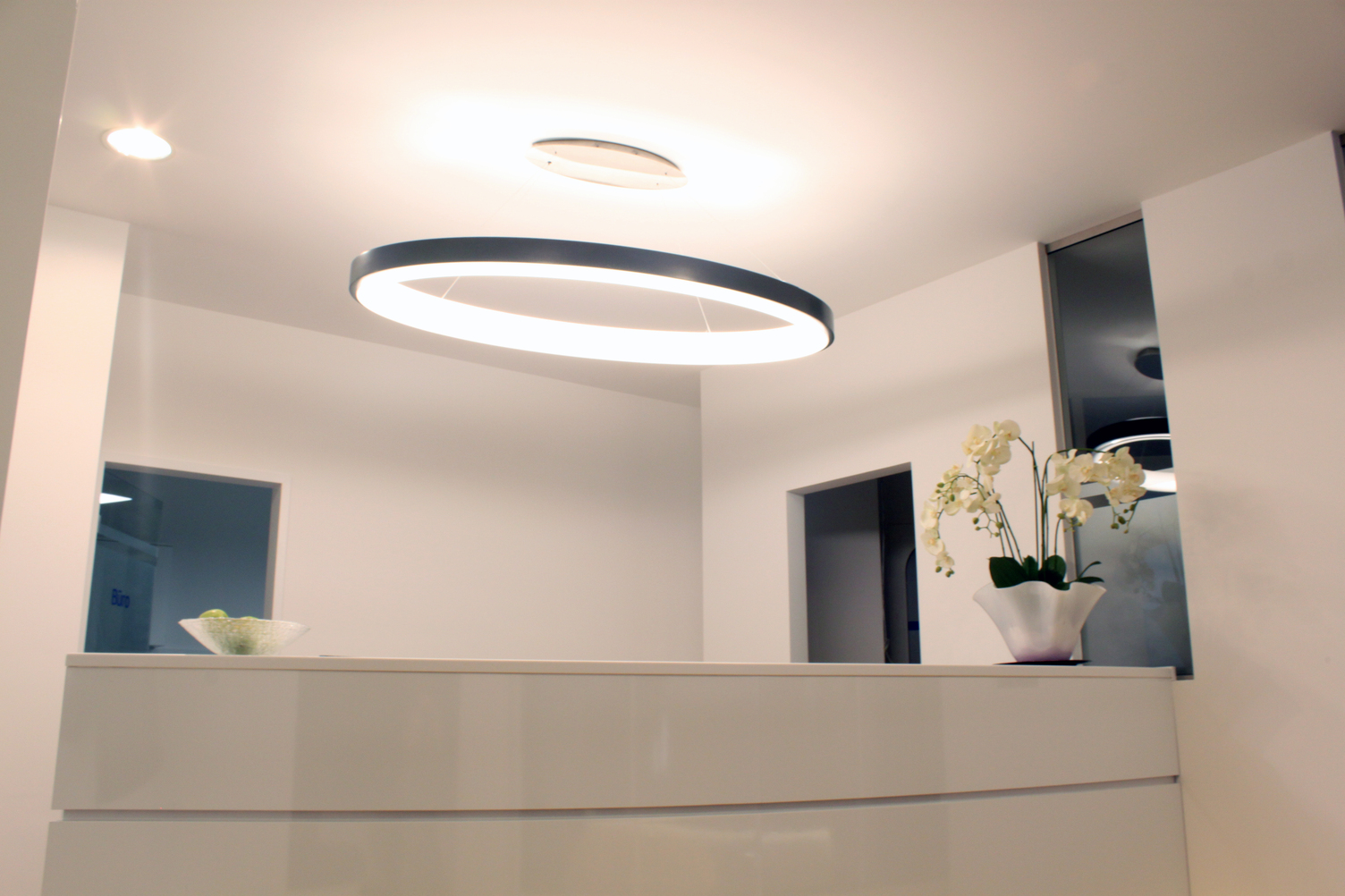 ELLIPSE I 1670x830 -elliptical ring luminaire as pendant or surface ...