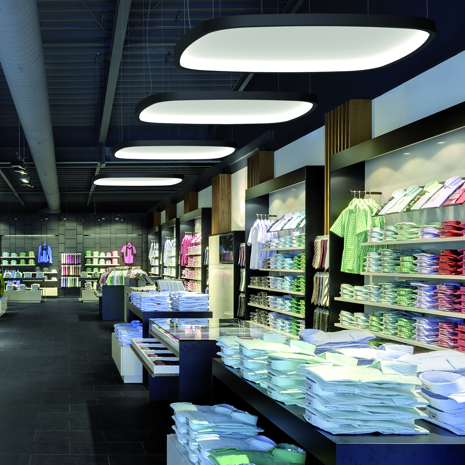 ACOUSTIC LIGHT PANEL - Symbiosis of light and acoustics